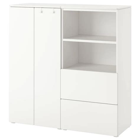 Шкаф детский - IKEA SMÅSTAD/SMASTAD, 120x42x123 см, белый, СМОСТАД ИКЕА ...