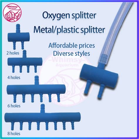 Aquarium Air Pump Hose Splitter Air Flow Splitter Controller For Fish