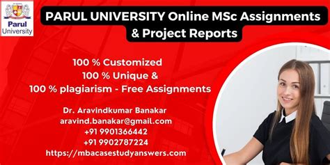 Parul Mba Solved Assignments I Parul Bba Assignments I Parul Bca Solved Assignments At ₹ 500