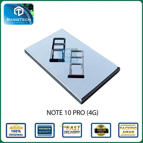 Jual Simlock Tempat Kartu Sim Tray Xiaomi Redmi Note Pro G Original Quality Shopee Indonesia