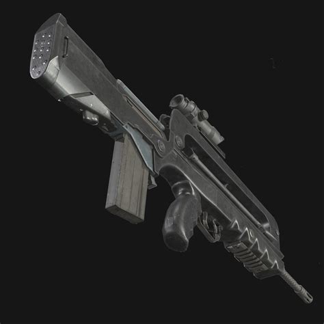 Famas F1 Assault Rifle 3d Model Turbosquid 1227712