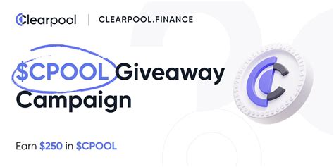 Cpool Giveaway Campaign Earn 250 In Cpool By Clearpool Clearpool Medium