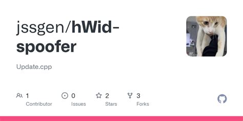 Hwid Spoofer Pattern Cpp At Main Jssgen Hwid Spoofer Github