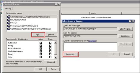 how to create an ftp account from iis in windows server 2003 diadem