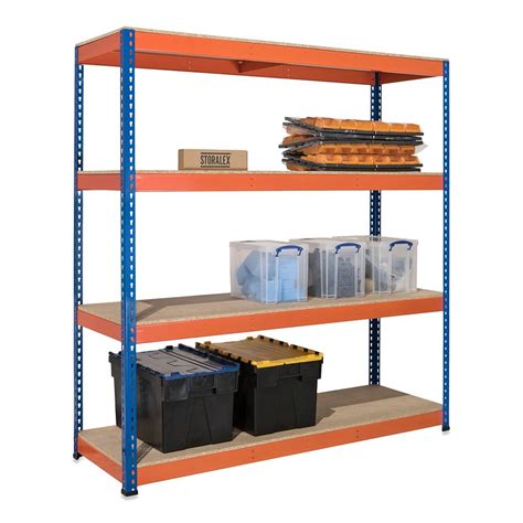 1x Storalex Sx800 Industrial Shelving 1980mm High 800kg Tufferman