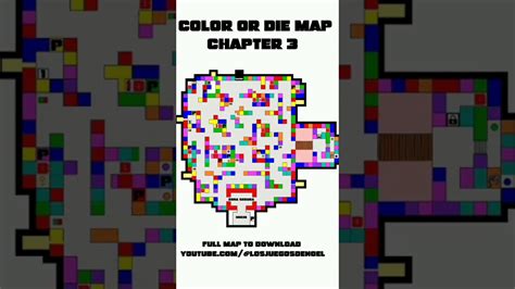 Mapa De Colorear O Morir 3 Color Or Die Map Chapter 3 Shorts Roblox