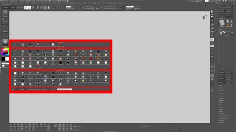 Unable To Find Change Background Color For Pop Up Menu Materials Alpha Etc ZBrushCentral