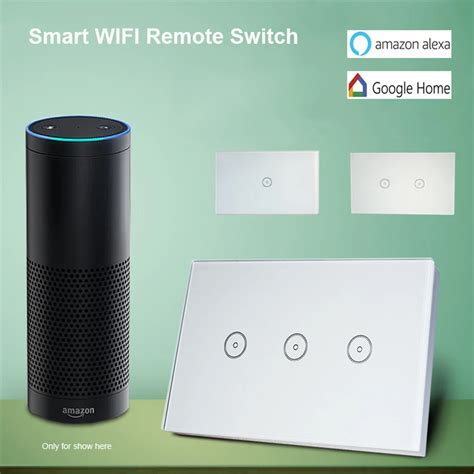 Smart Home A Gang Wifi Smart Switch US Gang Touch Panel Wireless Remote Wifi Light