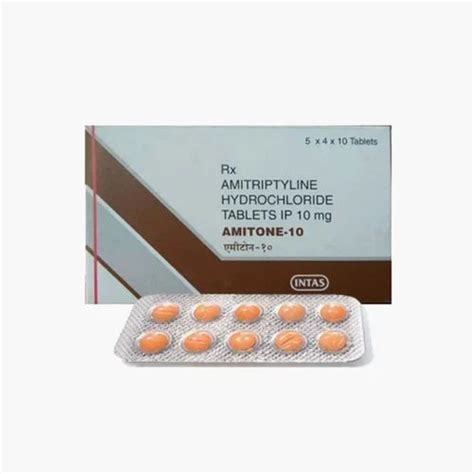 Amitone 10mg Tablets At ₹ 2147stripe Elavil In Nagpur Id