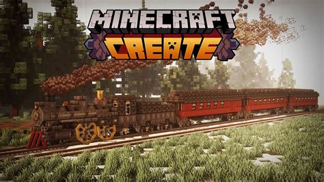 Vintage Train Carriage In Create Mod 🚂 Train Tutorial Youtube