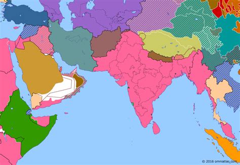 Historical Atlas Of Southern Asia 7 August 1940 Omniatlas