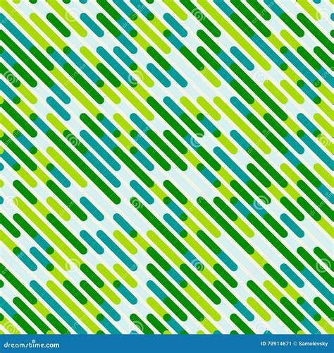 Vector Seamless Diagonal Blue Green Color Overlay Lines Pattern Background Stock Vector