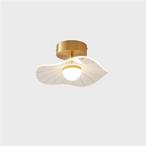 Acrylic Lotus Leaf Ceiling Light Ceiling Lights Soft Lighting Ceiling Lamp