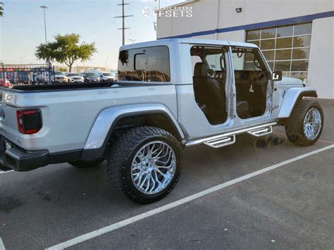 2022 Jeep Gladiator With 22x10 19 Vision Brawl And 35125r22 Amp