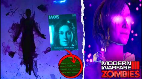 Samantha Y El Proyecto Janus Cinematica Final Explicada Acto 1 4 Modern Warfare Zombies