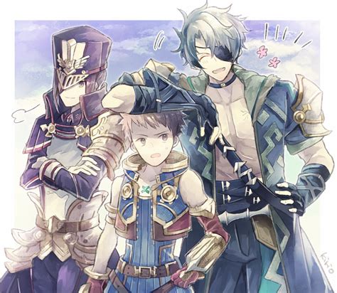 Rex Morag Ladair And Zeke Von Genbu Xenoblade Chronicles And 1 More