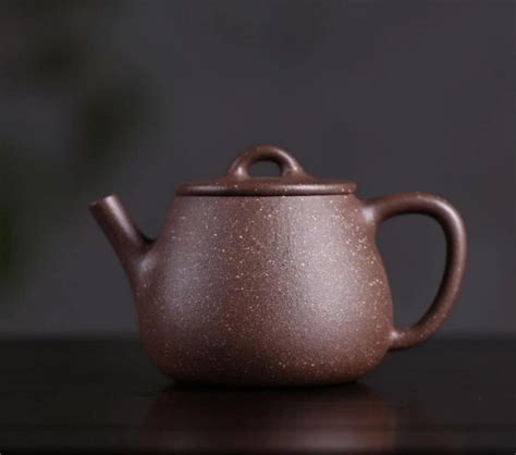 160cc Chinese Yixing Jiangpo Clay Teapot Wenpiao Zisha Handmade Tea Pot