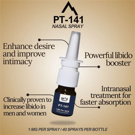 Pt 141 Bremelanotide Nasal Spray Ultimate And Effective Libido Booster