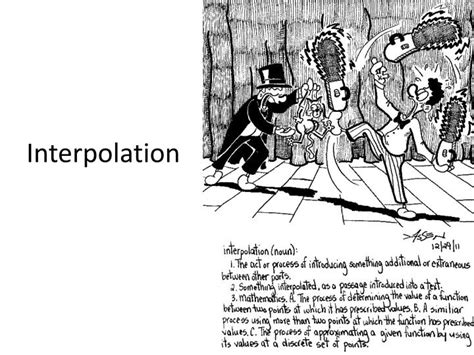 Ppt Interpolation Powerpoint Presentation Free Download Id1881208