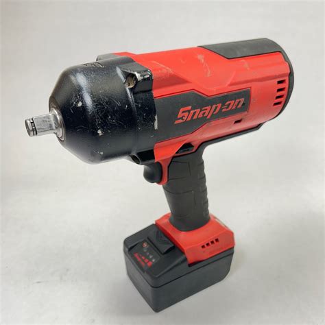 Snap On 18 V 12 Drive Monsterlithium Cordless Impact Wrench And Battery