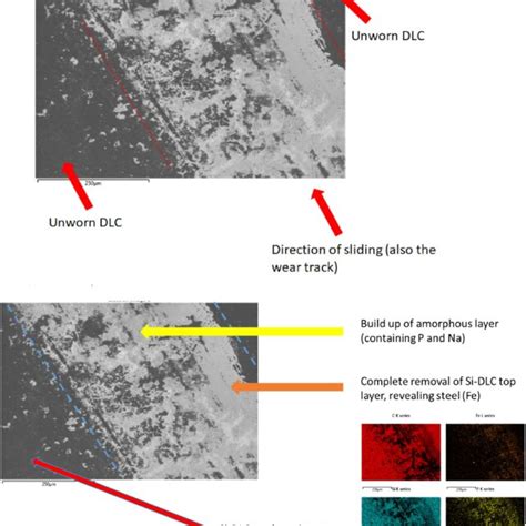 Sem Chemical Mapping Of Worn Area Of Pbs Tested Si Dlc Download