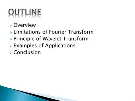 Introduction To Wavelet Transform With Applications To Dsp Pptx