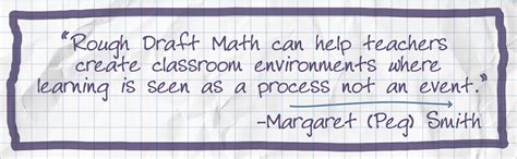 Rough Draft Math Revising To Learn 9781625312068 Jansen Amanda Books