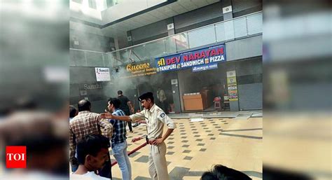 Fire Breaks Out In Chhani Boutique Vadodara News Times Of India
