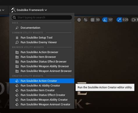 Creating And Editing Actions Soulslike Framework Docs