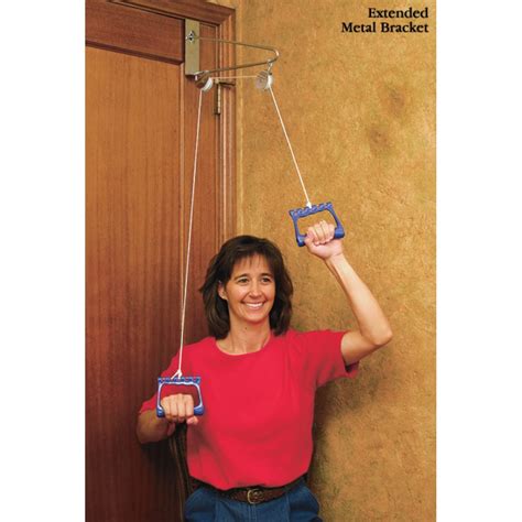 Shoulder Exercise Pulley With Extended Metal Bracket Shoulder Pulley