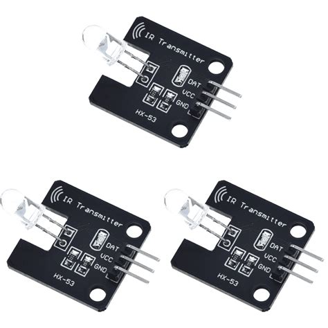 3uds Módulo Transmisor Infrarrojo Digital De 38khz Módulo De Sensor