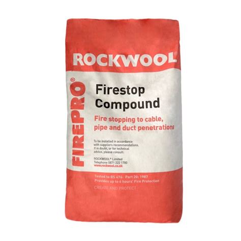 Rockwool Firestop Compound 22kg Insulation Superstore®
