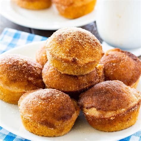 Old Fashioned Doughnut Muffins Spicy Southern Kitchen