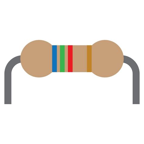 Premium Vector Electrical Resistor Icon Vector Illustration Design