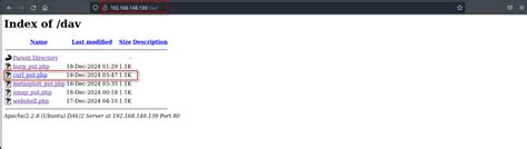 exploiting put method for reverse shell on metasploitable techarry