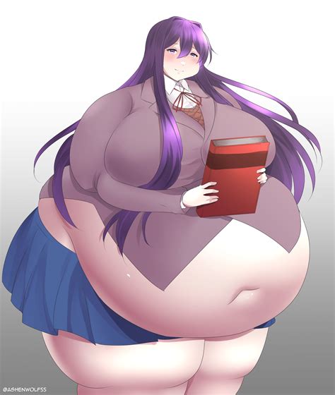 Rule 34 1girls Ashenwolf55 Bbw Book Breasts Chubby Doki Doki