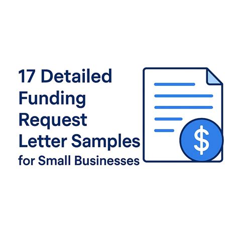 17 Best Funding Request Letter Samples For Small Businesses