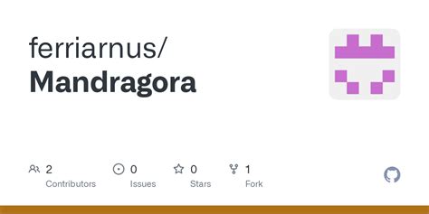 Github Ferriarnusmandragora
