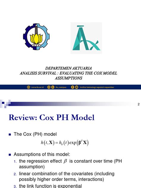 m7 evaluating the cox model assumptions pdf dependent and