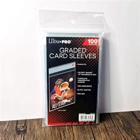 Graded Card Sleeves Ultra Pro At Norman Nelson Blog