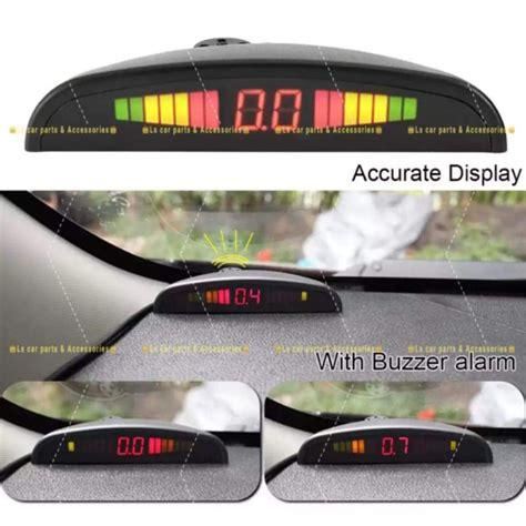 Reverse Parking Sensor 4pcs Asa Car Assisstant Meter Display Warning One Set With Digital System