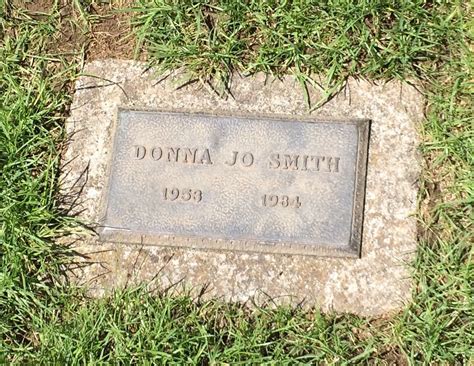 Donna Jo Smith 1953 1984 Find A Grave Memorial