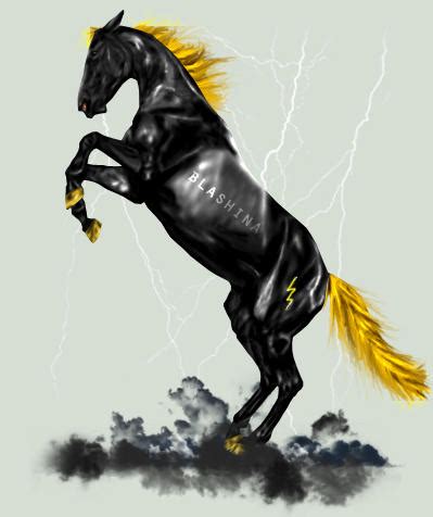 Lightning Horse By Blashina On Deviantart