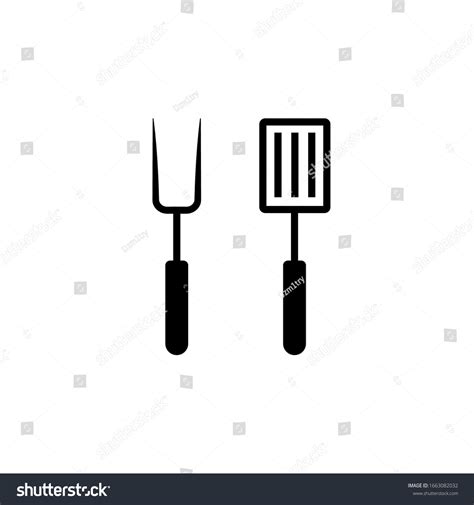 Bbq Fork Silhouette