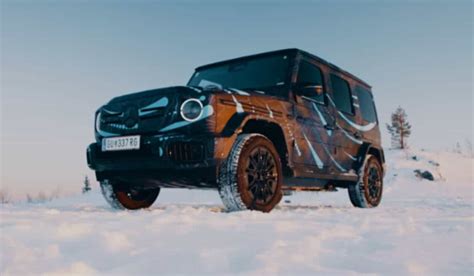 Mercedes Testet Die Offroad Fähigkeiten Des G Class In Einem Neuen