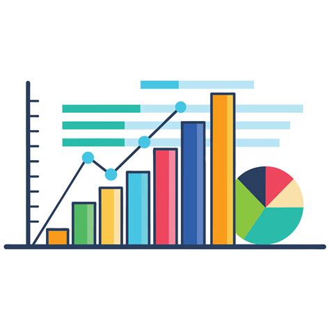 Stats Graph Isolated Flat Vector Illustration 42363930 Vector Art At