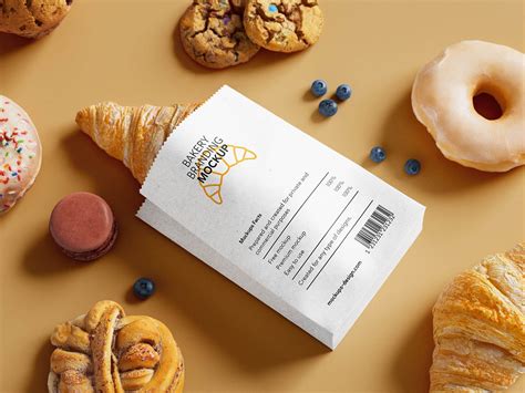 Sweet Bakery Branding Mockup Mockups Design In 2025 Bakery Branding