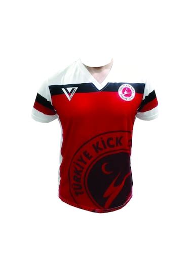 Kick Boks Tişörtü And Kick Boks Point Tişörtü And Maç Tişörtü Beyaz Kırmızı 2xl Fiyatları Ve