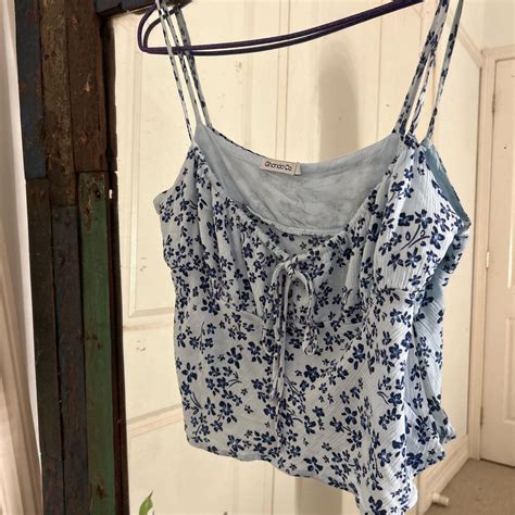 Cute Ghanda Co Top 💙💐 Selling As I Just Dont Wear Depop