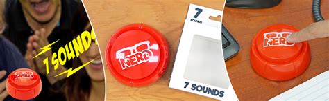 Nerd Sound Button Fairly Odd Novelties Gag Novelty Joke White Elephant T 7